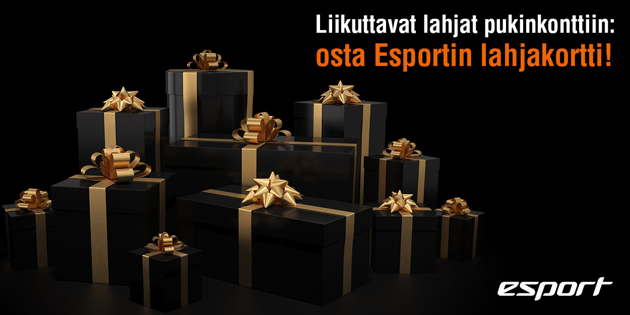 Liikuttavat lahjat pukinkonttiin - Esport